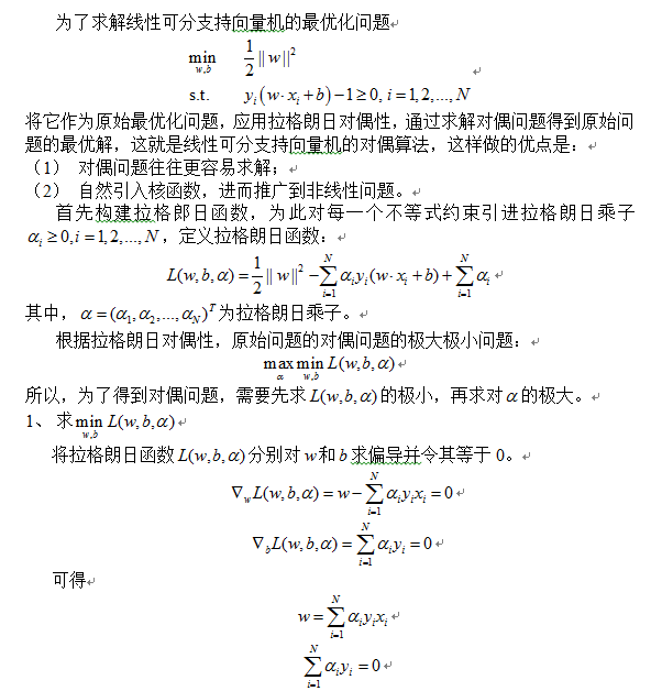 支持向量机——svm算法及例子（代码）机器学习方法 李航 支持向量机 代码 Csdn博客