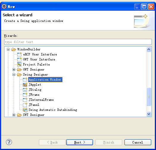 使用windowbuilder辅助java Gui开发 Nex3z 博客园