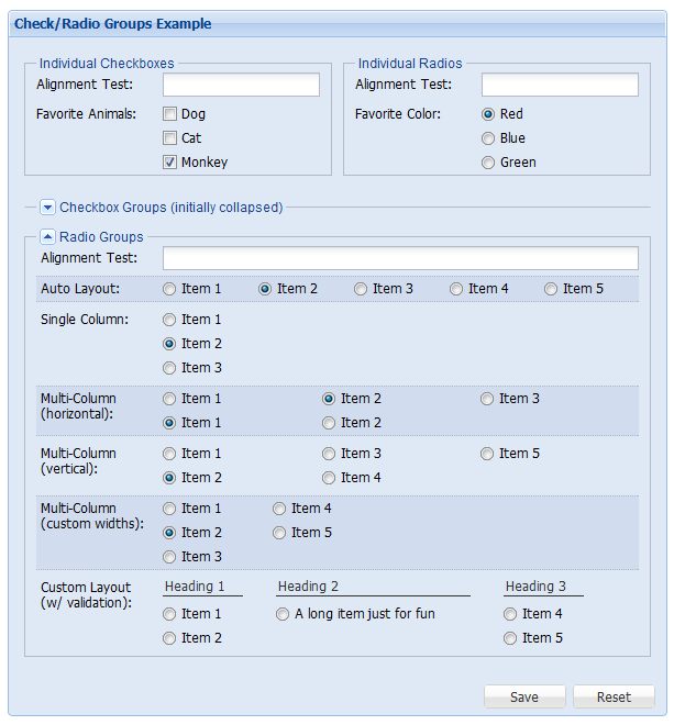 Extjs4循序渐进 三 ——表单及表单控件详解一 表单布局和基础控件 Text Text Ext 好看的表单样式 Csdn博客