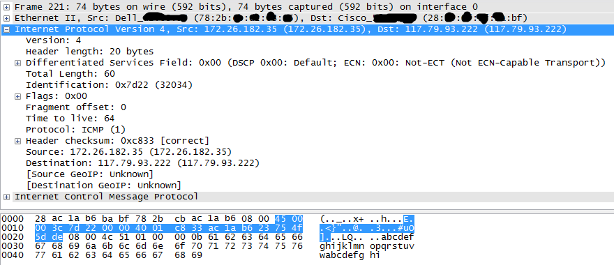 Tcpip协议族学习（四）：由ping程序分析icmp、ip以及以太网协议ping程序和ip选项结果分析 Csdn博客 