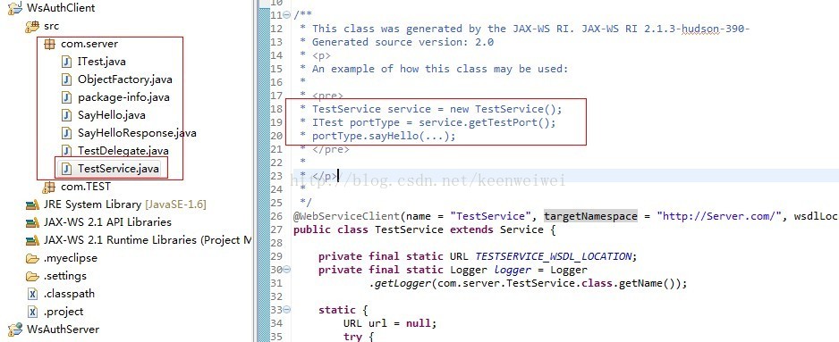 [已解决]：java Webservice 用户验证 （服务端 客户端） Getrequestcontext Put Csdn博客