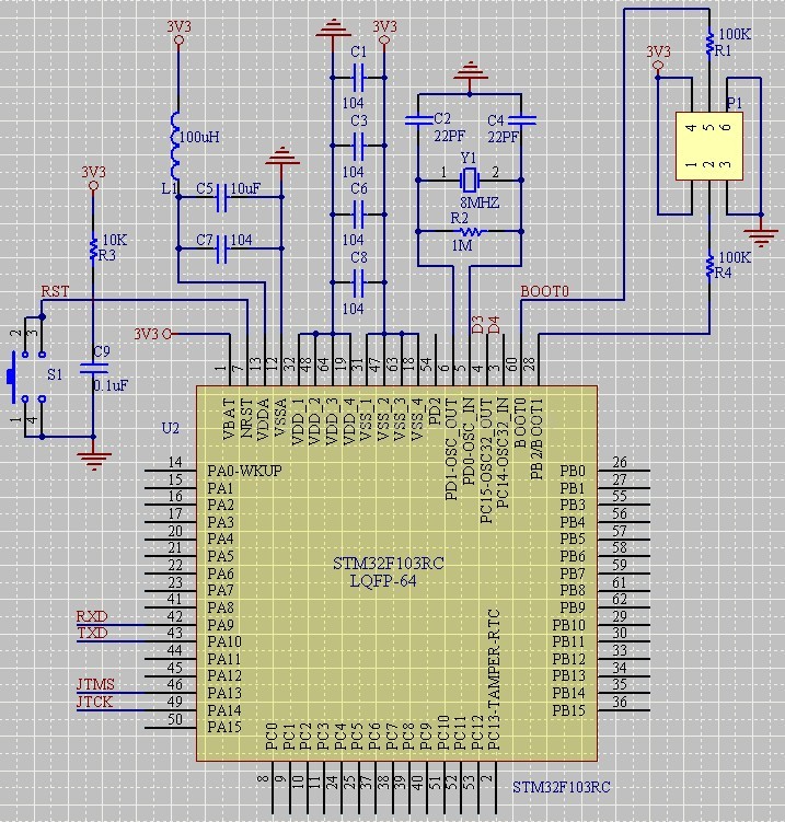 Stm32最小系统详解 Csdn博客
