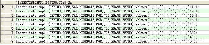 Oracle中将查出来的数据转化为insert Into语句oracle Select结果作为insert的值 Csdn博客 