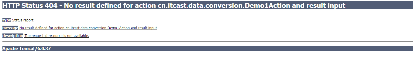 Struts中类型转换错误信息详解error Encountered When Attempting To Convert Value Csdn博客