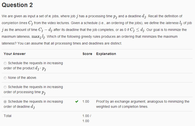 Stanford Algorithms Design And Analysis Part 2 Week 1 Programmer Sought