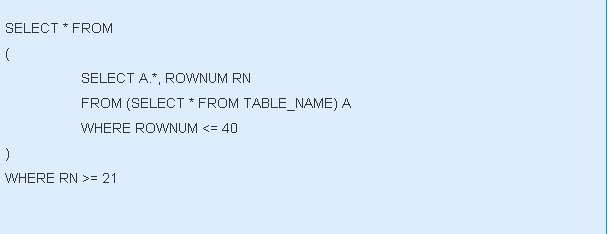 Mysql Sql Server Oracle分页查询 请写出mysql和sqlsever中，有一个表是users，分页查询的代码 Csdn博客