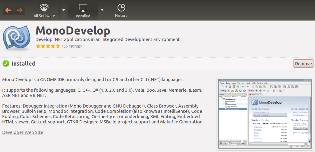 【Mono】C# + Mono + Linux 编程初体验之 HelloWorld - 何人之名 - 博客园