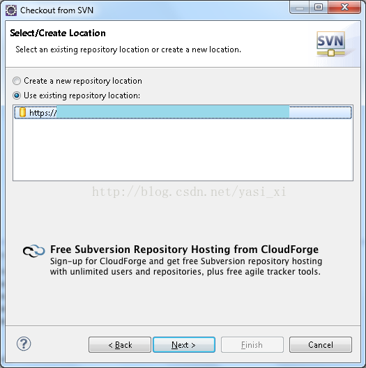Eclipse从svn Checkout并创建项目eclipse Svn插件 如何checkout Csdn博客 