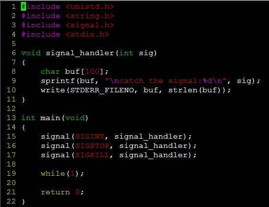 Linux C实践1：不可忽略或捕捉的信号—sigstop和sigkill Csdn博客 