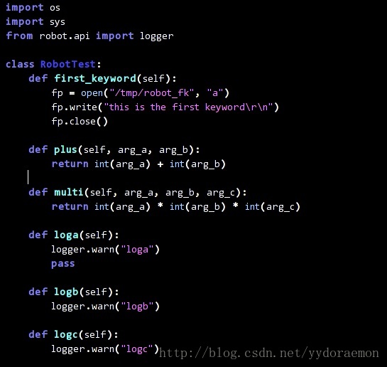 2小时入门robot Framework 逆之時間軸的博客 Csdn博客