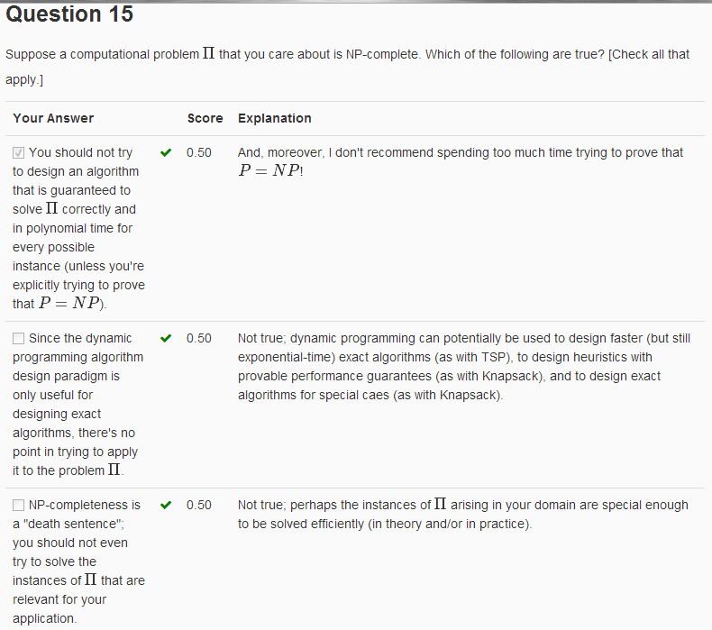 Stanford Algorithms Design And Analysis Part 2 Final Exam Algorithms Final Exam With