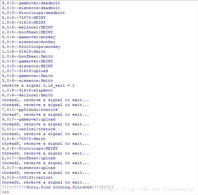 Python 多线程服务器验证，实现断开重连，信号量解决主线程ctrlc不退出问题，多线程打印错行问题python Ctrlc 不能退出 Csdn博客 