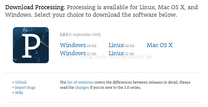 Processing入门简介processing Java 官网 Csdn博客 