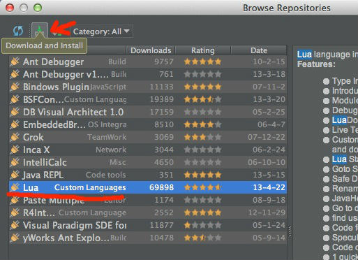 Quick Cocos2d X开发环境lua For Intellij Idea的安装 Csdn博客