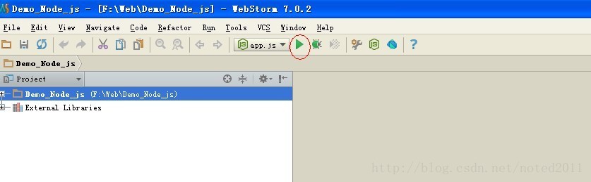 使用webstorm创建一个简单的node Js工程 Webstorm 开发node Js如何生成js Csdn博客