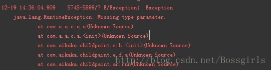 Android混淆后运行程序出现异常：missing Type Parameter Missing Type Parameter Csdn博客