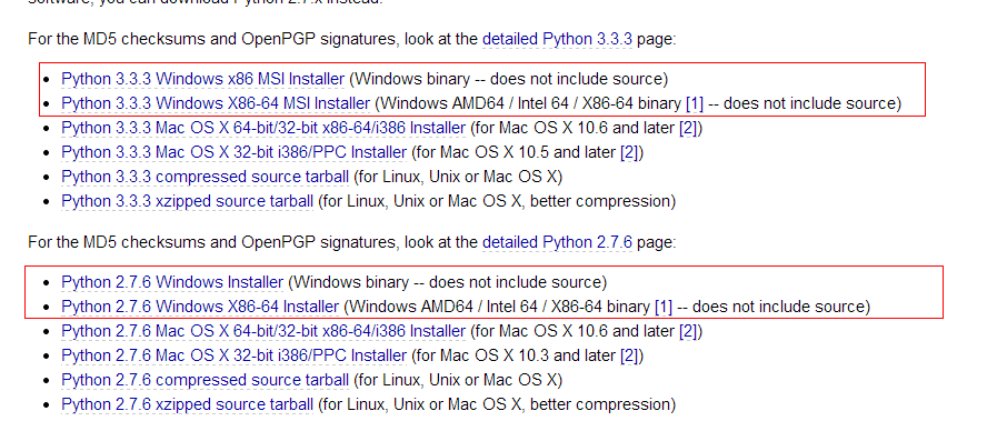 Windows平台下python多版本安装总结python 版本 Windows X86下三个版本 Csdn博客