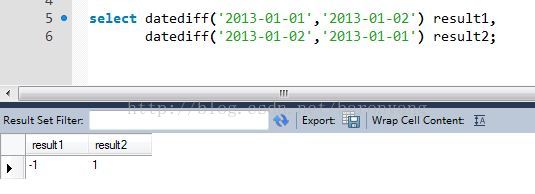 Mysql中datadiff 函数使用 Csdn博客