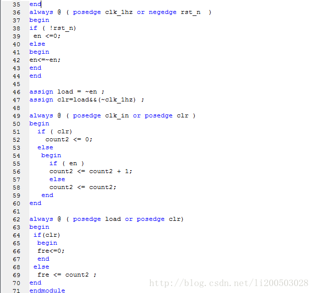 Verilog编写数字频率计使用verilog设计一个数字频率计并书写仿真文件 Csdn博客 6853