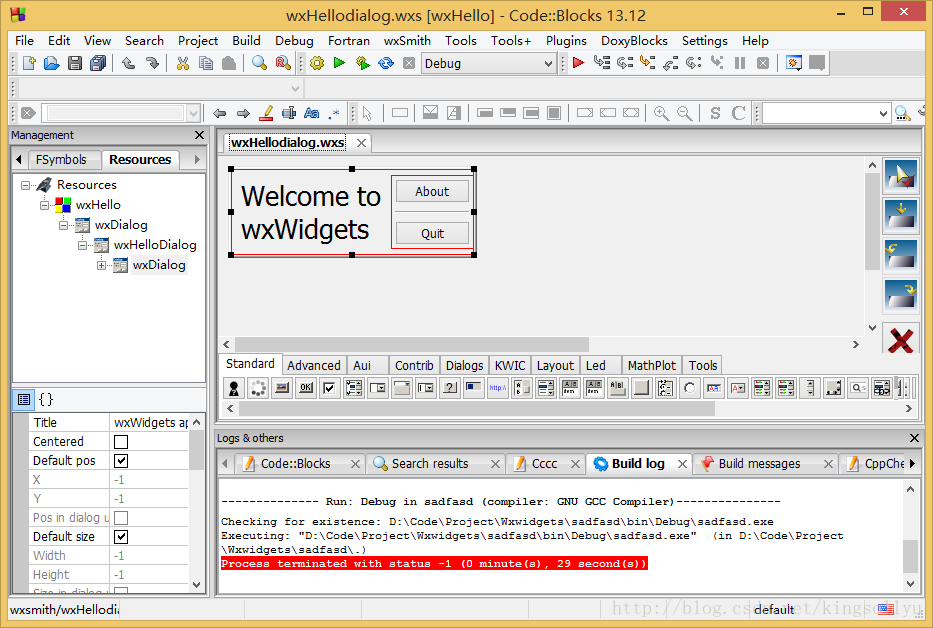 Codeblockswxwidgetscodeblokeswxwidgets Csdn博客 