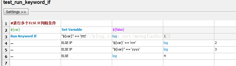 Robotframework（五）控制流之if语句——run Keyword If Robotframework Run Keyword If Csdn博客