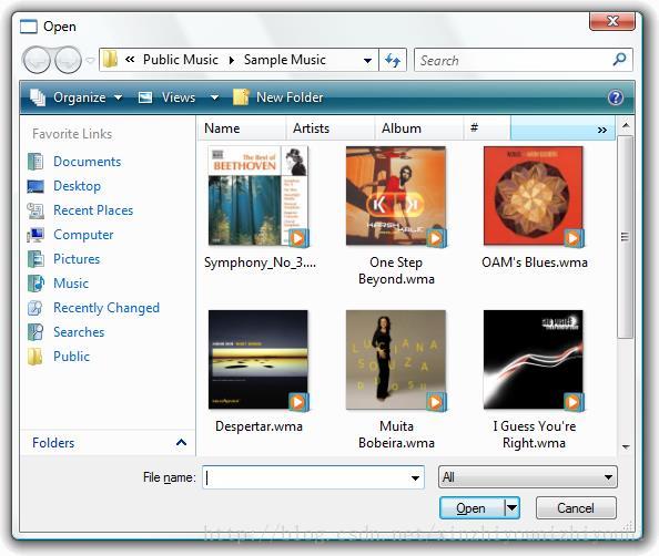 Ifiledialog使用指南mfc里ifiledialog Csdn博客 
