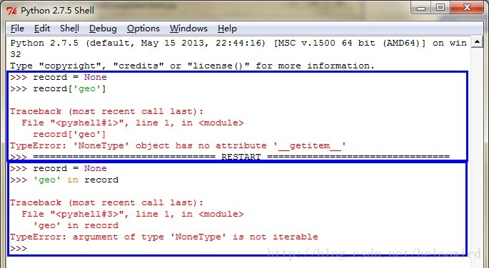 Nonetype Object Has No Attribute Getitem 和argument Of Type Nonetype Is Not Iterable 异常的