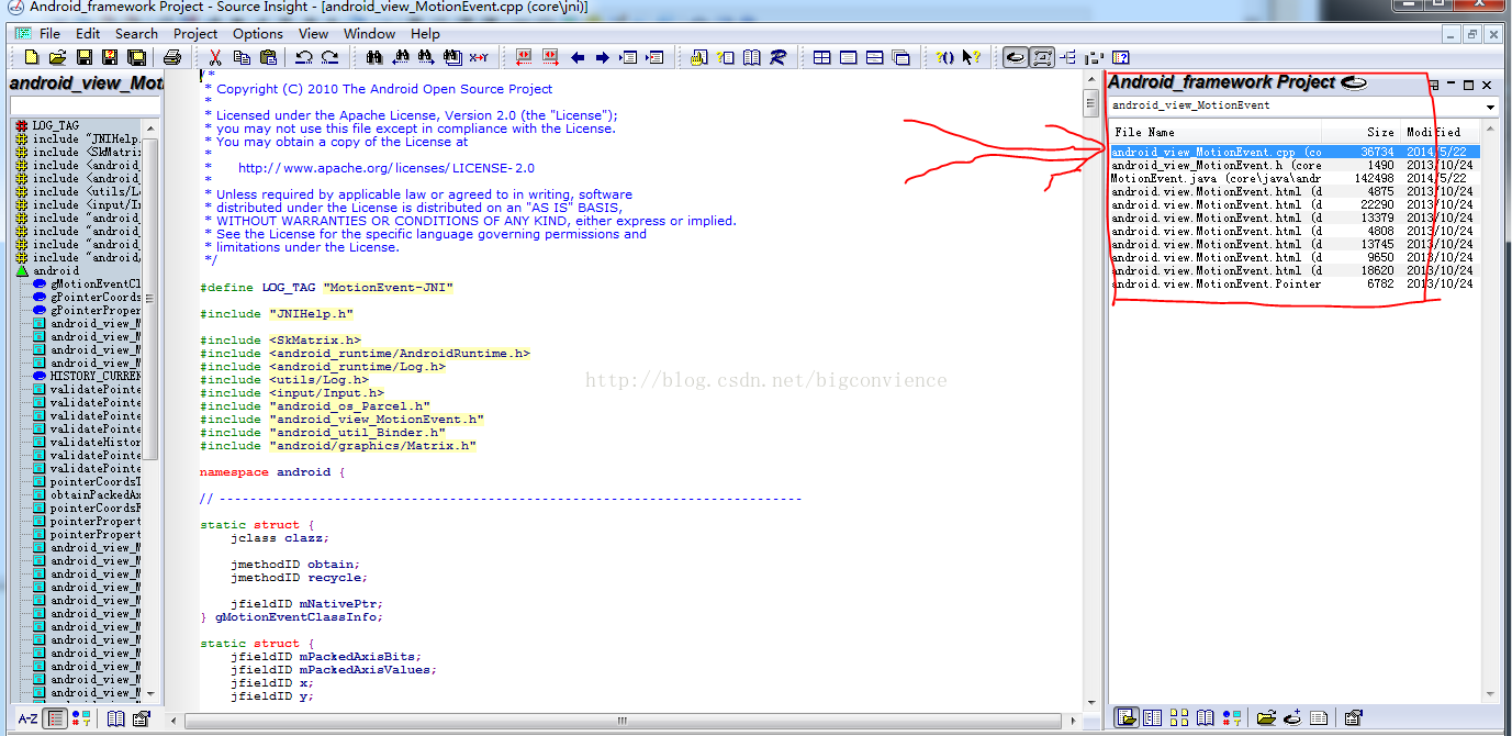 使用sourceinsight查看android中的native方法 Android Native方法在哪看 Csdn博客