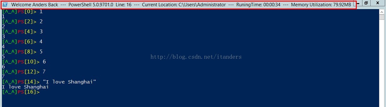 配置个性化powershell Console Profile个性化powershell界面 Csdn博客 