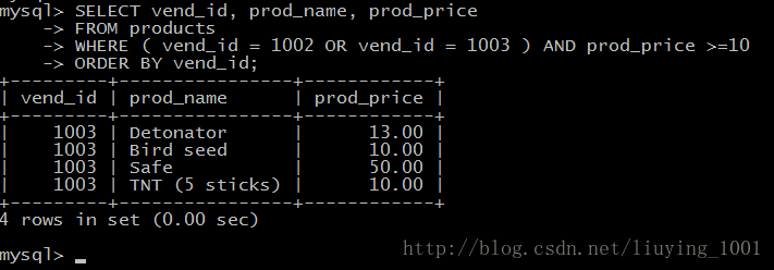 Mysql搜索 Where 多条件 Mysql Where多个条件 Csdn博客