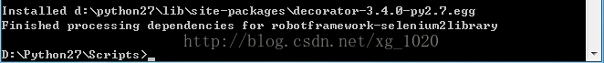 Robotframeworkselenium2library环境安装fg742p Csdn博客 