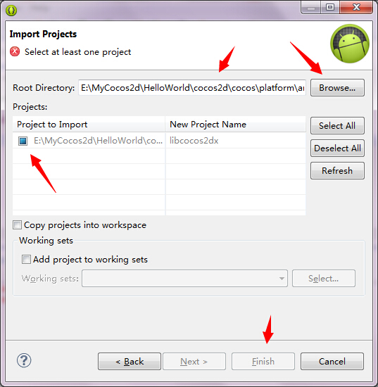 解决the Import Cos2dx Lib Cannot Be Resolved Appactivity Java的方法 Cos2dx Lua