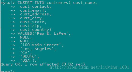 Mysql 插入数据 Mysql查询之后插入 Csdn博客