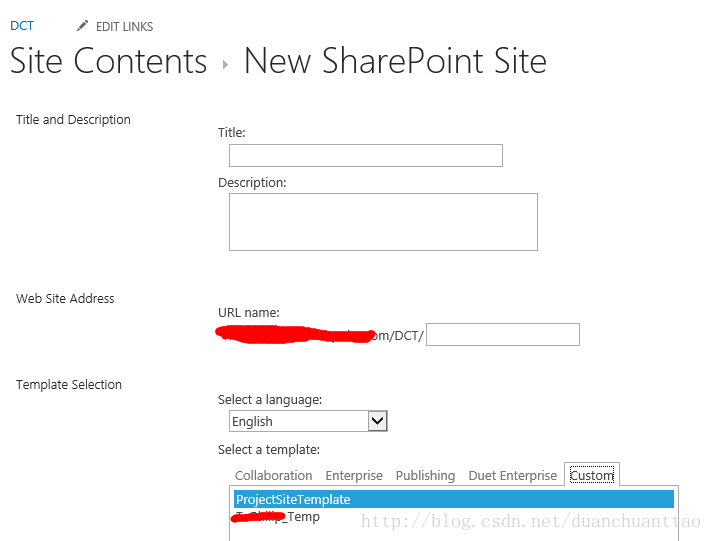 Sharepoint Online 创建模板与使用模板段传涛的博客 Csdn博客 