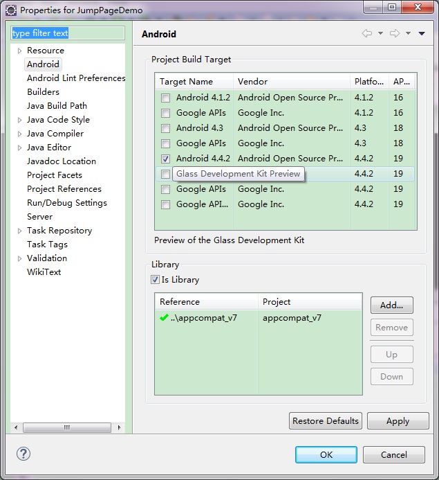 新版ADT在eclipse下创建Android工程时多出appcompat_v7的错误问题解决办法_在adt中clean工程-CSDN博客