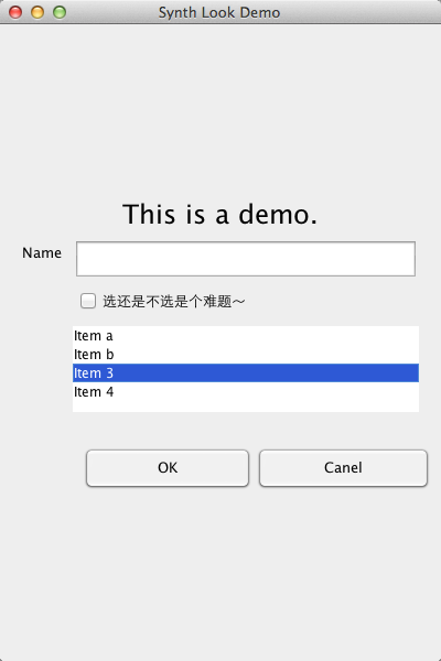 Java中synth外观学习（七）－－list的定制 Csdn博客
