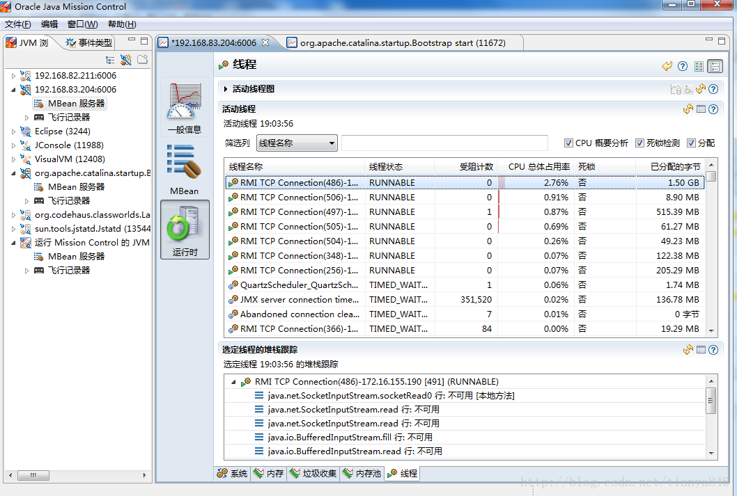 Linux下java线程详细监控和其dump的分析使用 分析java性能瓶颈 张振华 Jack Linux分析java Dump文件 Csdn博客