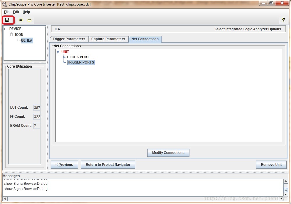 Ise Chipscope使用ise Cdc Csdn博客 1596