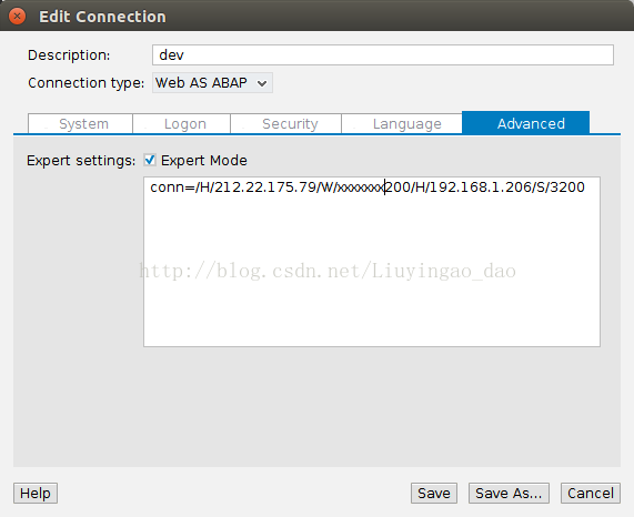 Sap Gui For Java 7 30 带router的connection设置 Sap Gui Java Connection String Csdn博客