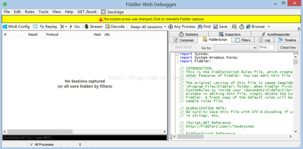 Fiddler中script小试牛刀fiddler 打不开fiddlerscript Csdn博客 
