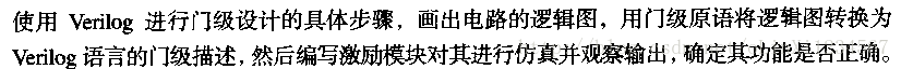 Verilog Hdl数字设计与综合 笔记（1）olinxi1234567的博客 Csdn博客 