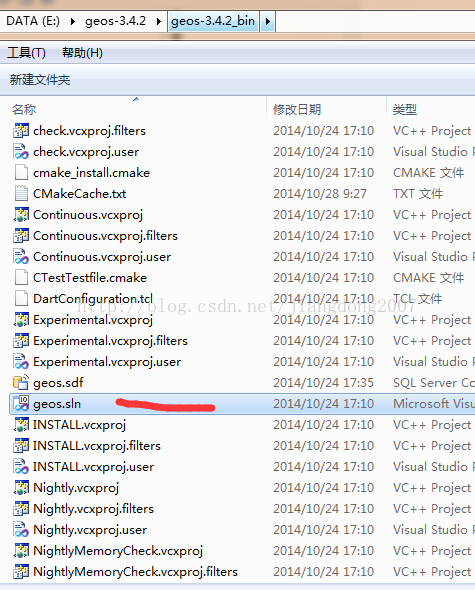 Geos库学习1 Windows如何用vs2010编译和安装geos库geos342的安装和使用 Csdn博客 