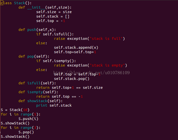 用python实现堆栈和队列 Python 堆栈和入栈 Csdn博客