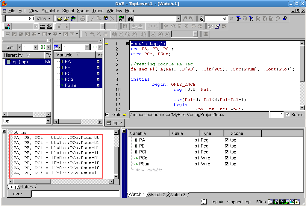 Linux下verilog仿真过程（二）cxcbupt的博客 Csdn博客