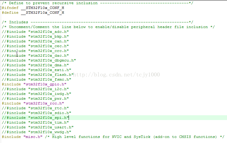 关于stm32f103 V350固件库stm32f10xconfh文件为什么stm库头文件不能直接include Csdn博客 7307