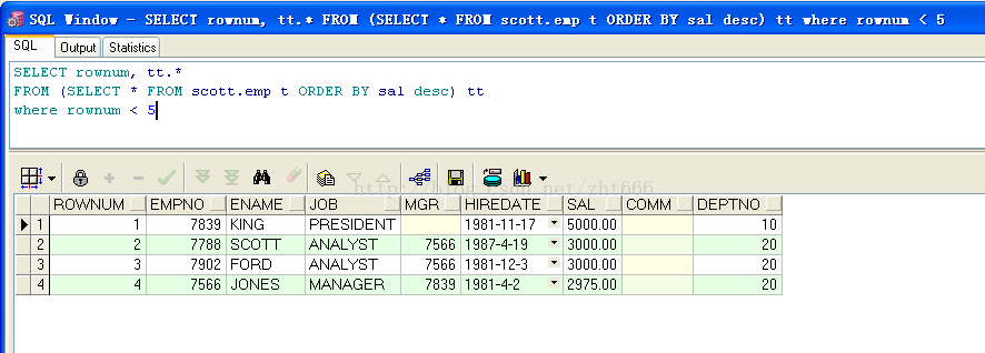 Oracle数据库的rowid与rownumoracle Rowid Rownum Csdn博客 