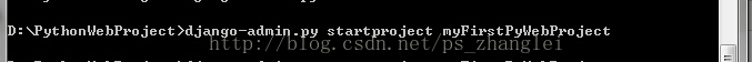 使用django搭建一个简单的python Web工程it Workedcongratulations On Your First Django Pow Csdn博客 9804