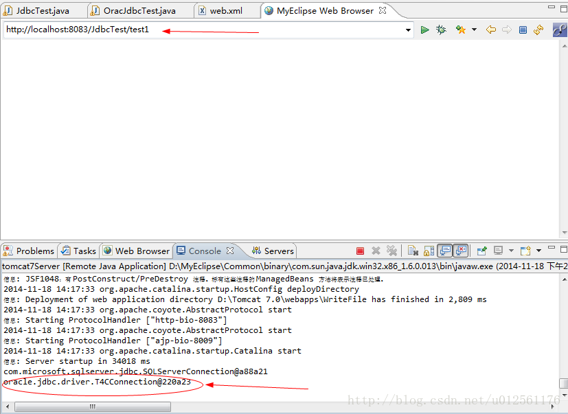 Jsp之使用纯java数据库驱动程序 Sqlserver Oracle数据库为例 在jsp中调用纯java驱动 Csdn博客