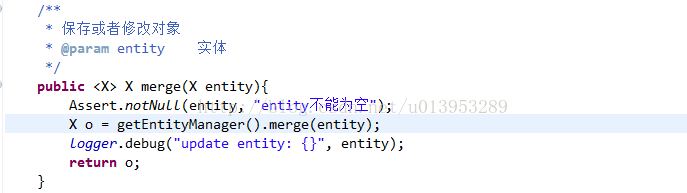 Merge对比引发的identifier Of An Instance Of Entity Was Altered From To 报错 Org Springframework