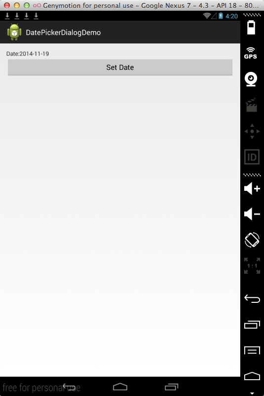Datepickerdialog 简单用法datepickerdialog的简单使用 Csdn博客